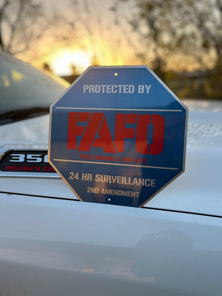 Ole Miss FAFO Metal Sign - Support Your Team! – Nashville Metal Art