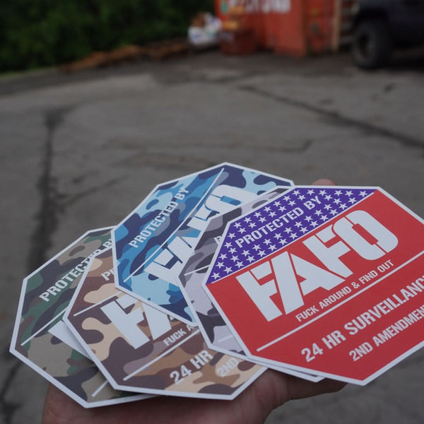 Stocking Stuffer FAFO Pack: 7 Stickers for $7! – Nashville Metal Art