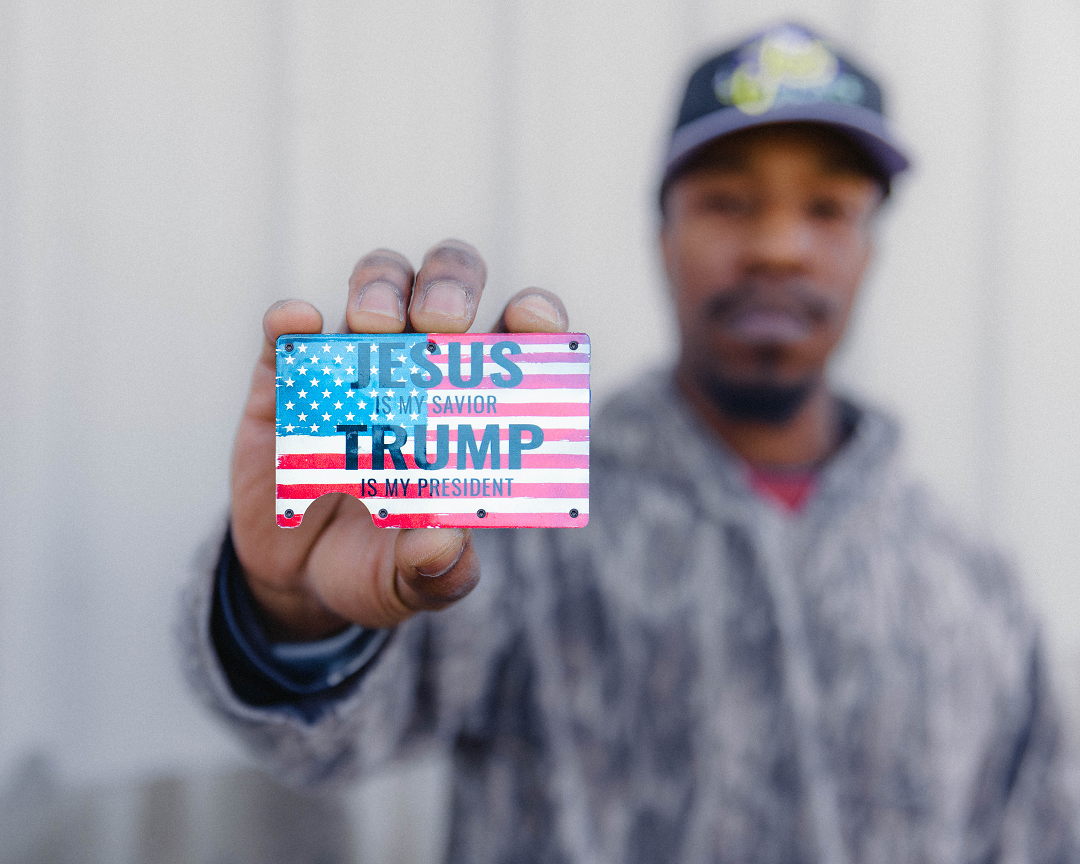 Faith & Patriot American Flag RFID Blocking Wallet – Nashville Metal Art