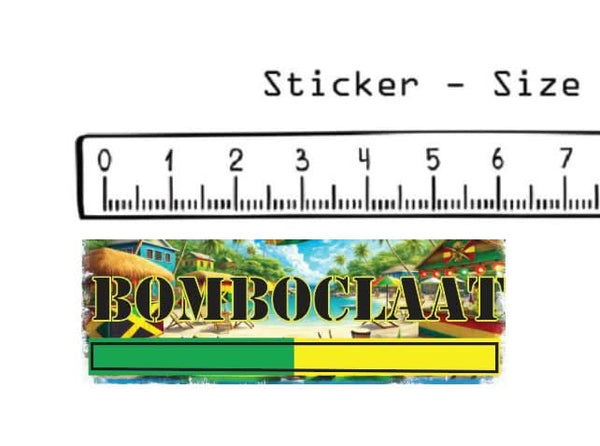 Bomboclaat Vinyl Sticker – Island Vibes & Bold Attitude! – Nashville ...
