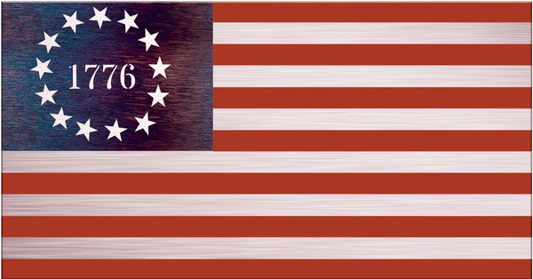 1776 American Flag – Nashville Metal Art