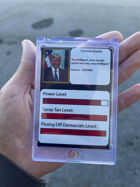 Donald J. Trump Presidential Trading Card – Nashville Metal Art