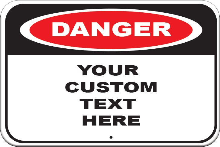 Custom Danger Sign - Durable Aluminum Warning Signs – Nashville Metal Art