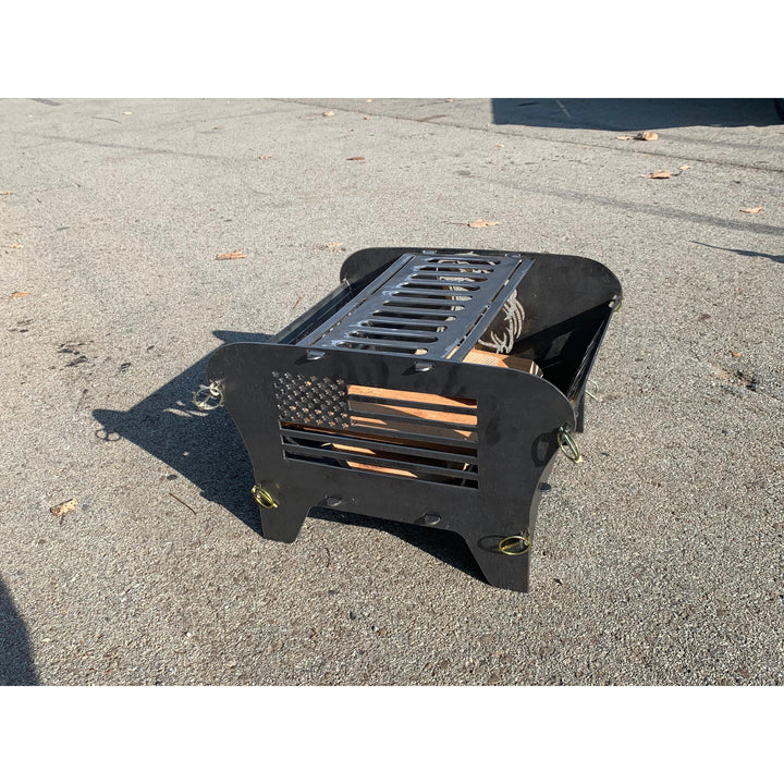 The Freedom Fire Pit / BBQ Grill
