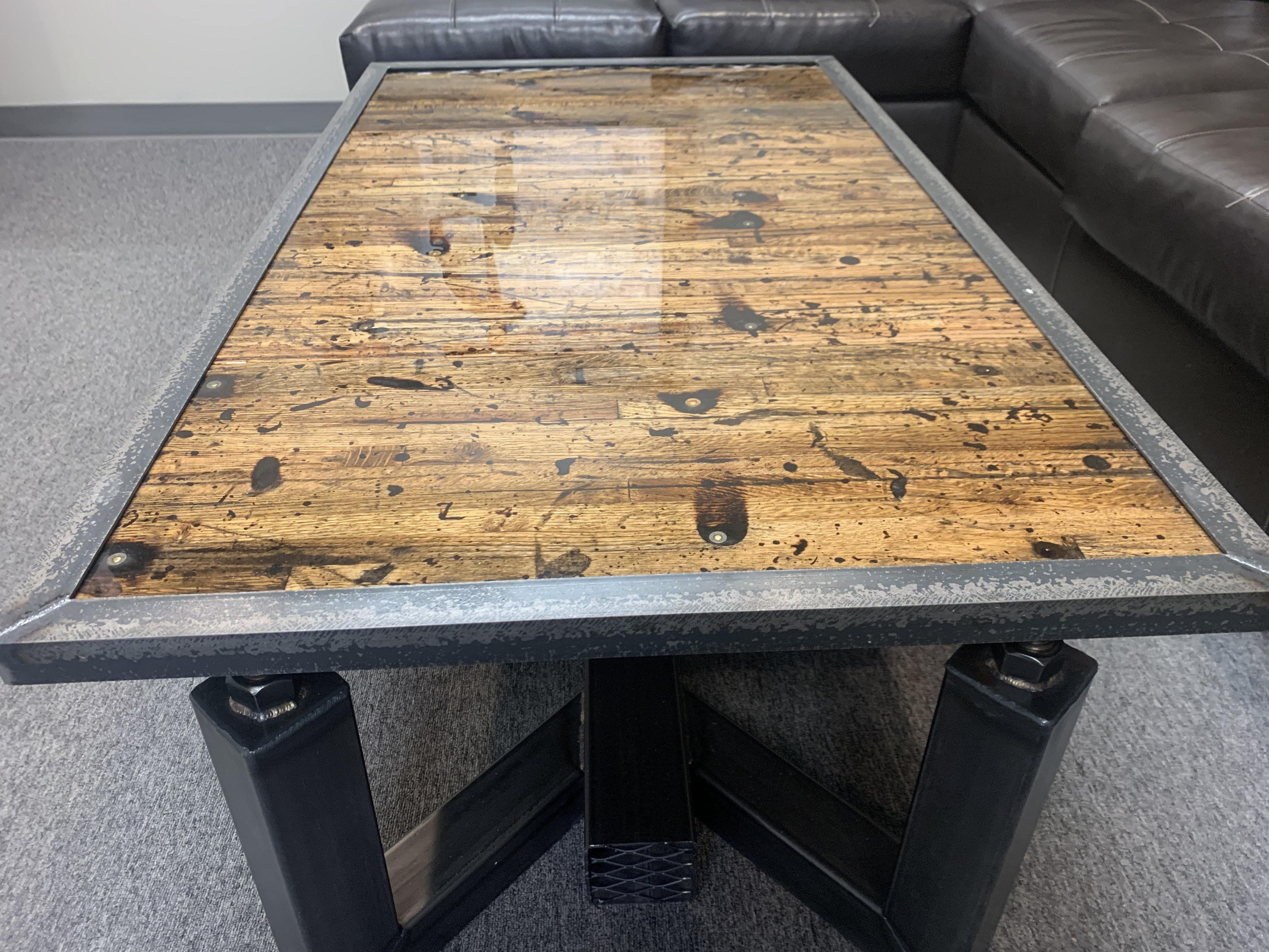 Industrial Bullet Coffee Table – Nashville Metal Art