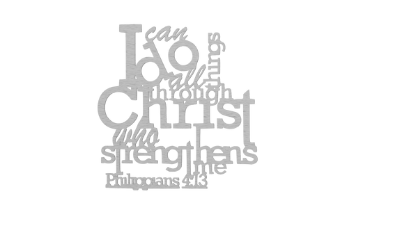 4:13 Bible Verse – Nashville Metal Art