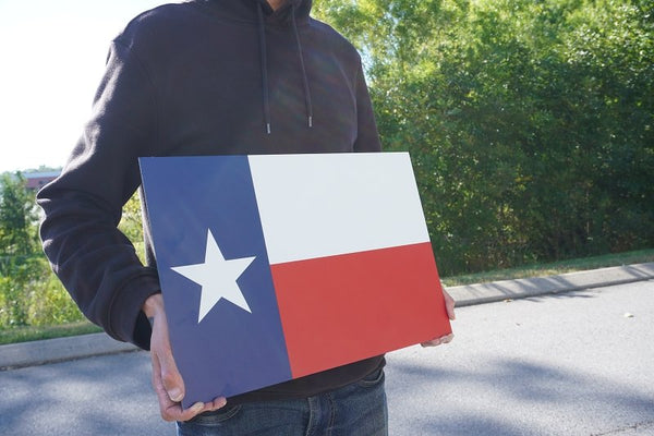 Texas Flag (UV-Printed) – Nashville Metal Art