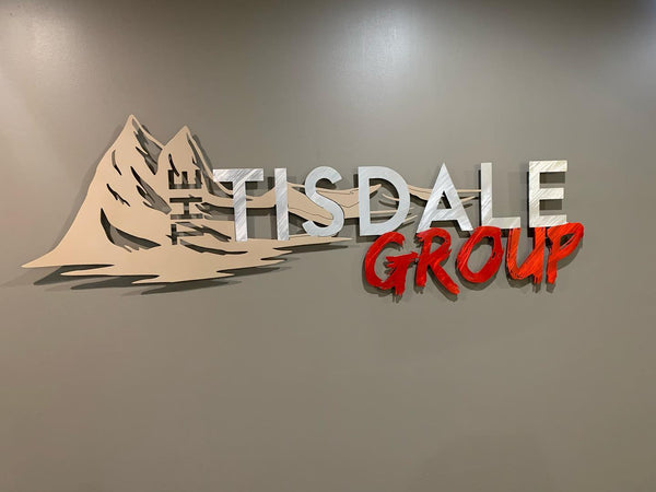 Custom Metal Logo Sign for Your Business – Nashville Metal Art